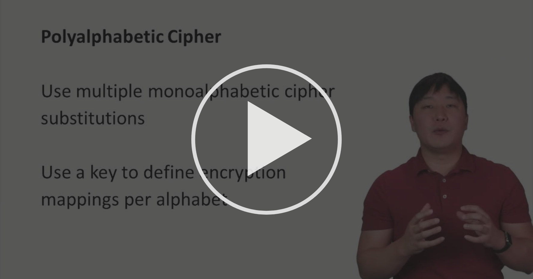 Polyalphabetic Cipher and Vigenere Cipher - Classical Cipher ...