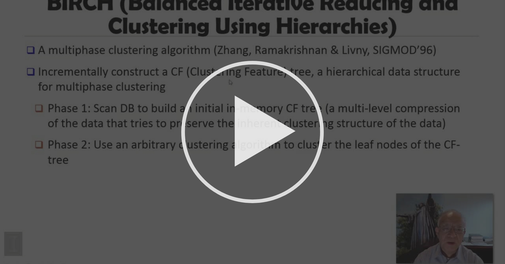 45 Birch A Micro Clustering Based Approach Week 2 Coursera 