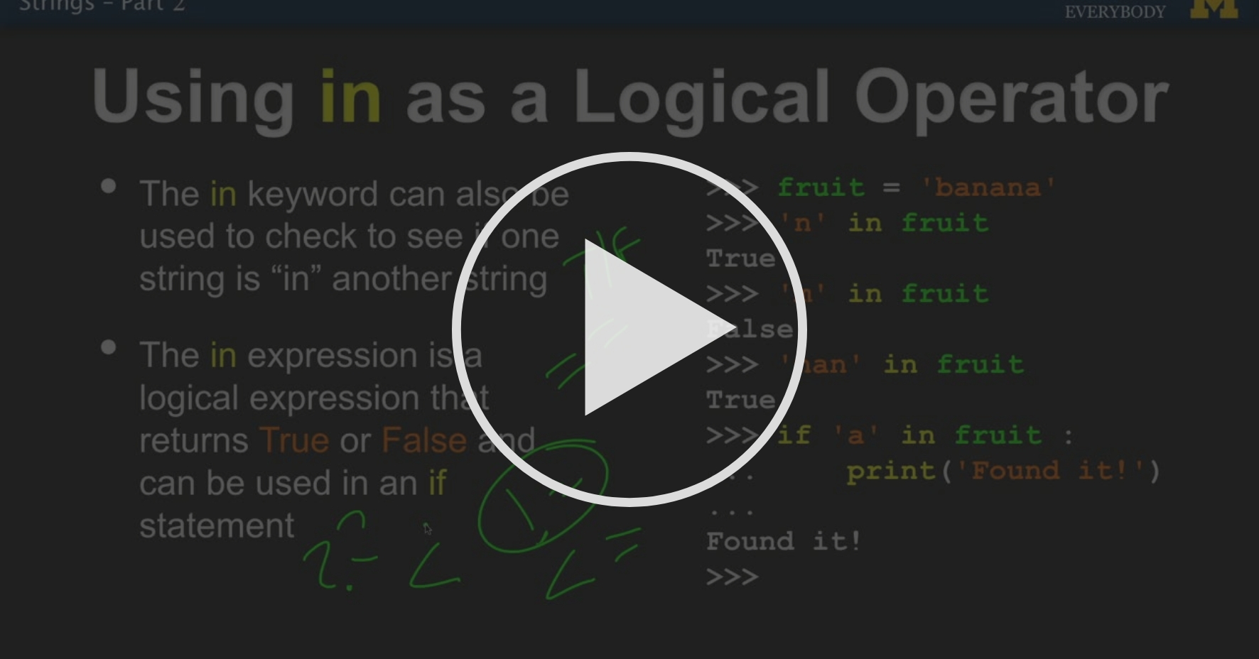 6 2 Manipulating Strings Chapter Six Strings Coursera