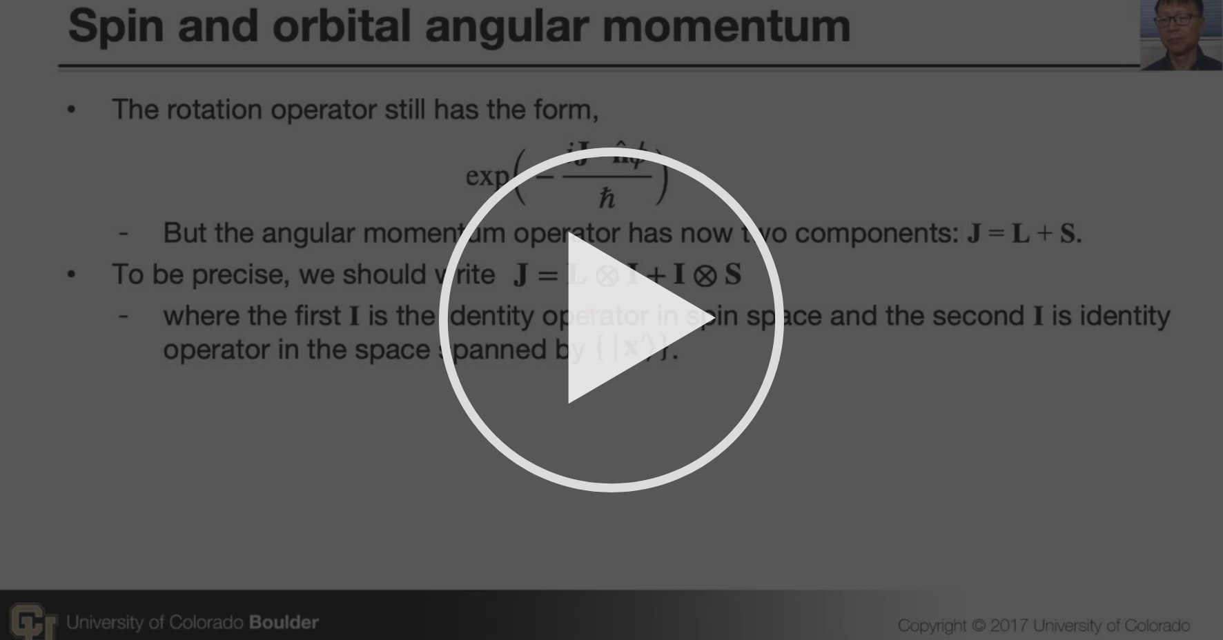 Addition Of Angular Momentum General Theory Of Angular Momentum