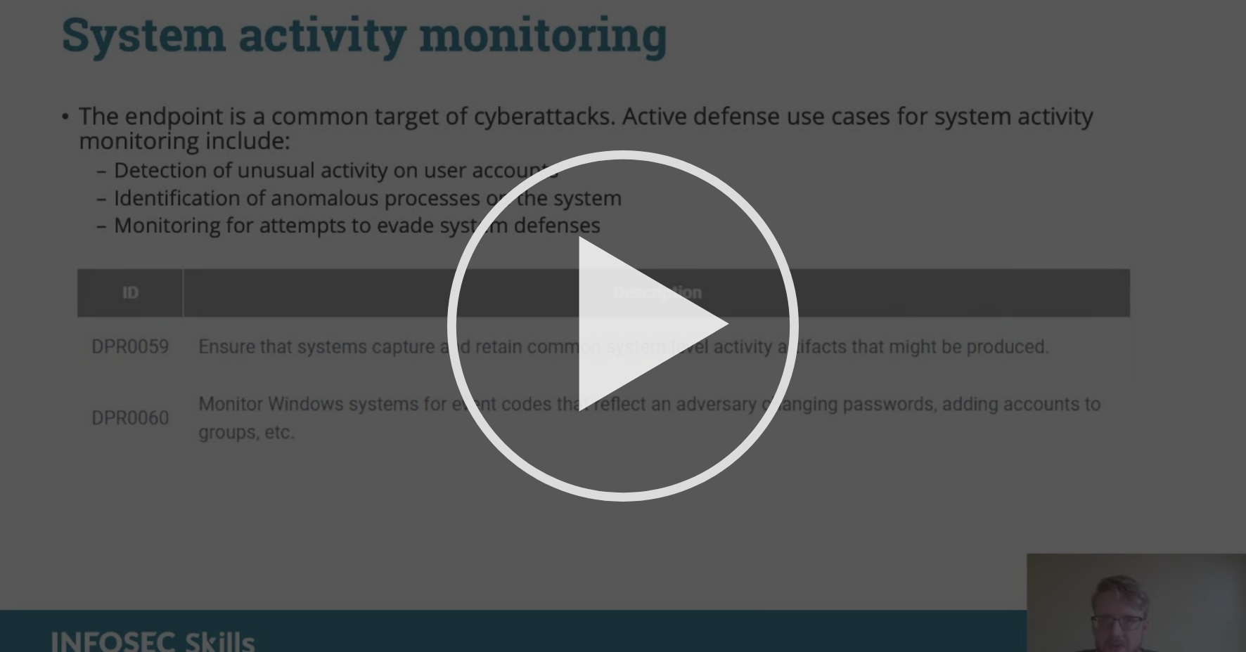 System Activity Monitoring For Active Defense Python For Active Defense Monitoring Coursera