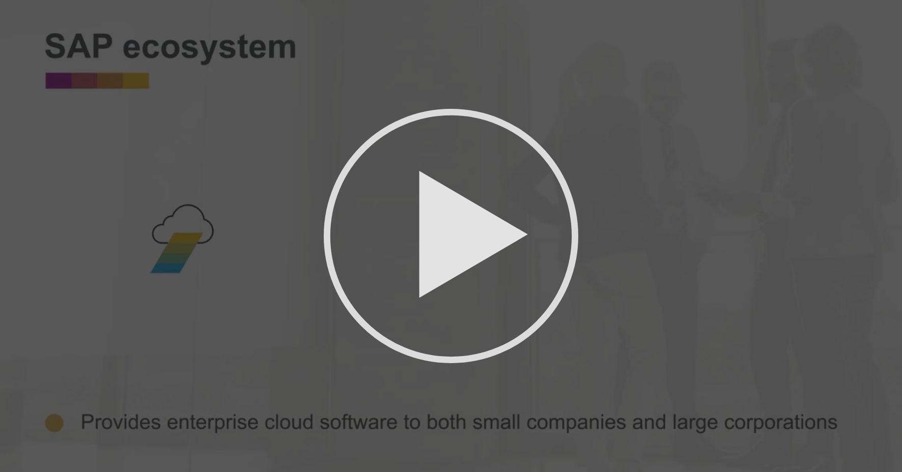 SAP and Ecosystem in Action - Introduction to the SAP Ecosystem | Coursera