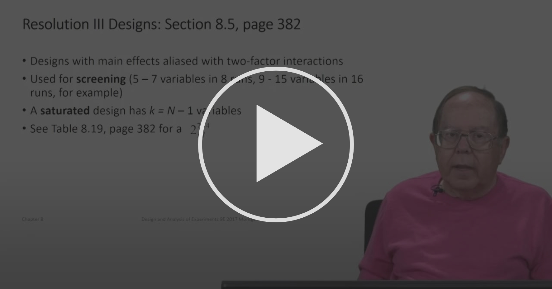 Resolution Iii Designs Unit 4 Two Level Fractional Factorial Designs Coursera