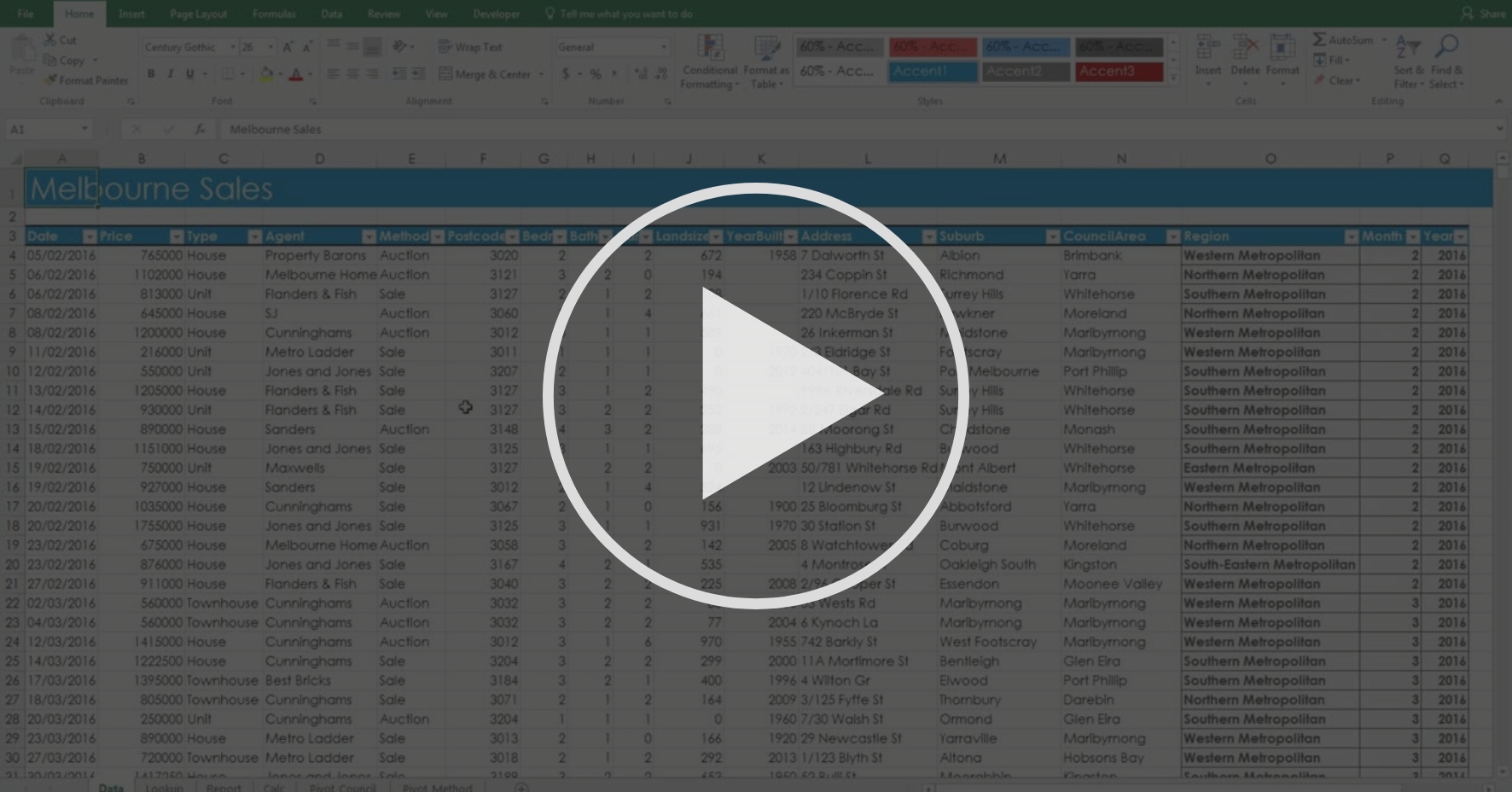 Practice Video: Documentation - Spreadsheet Design and Documentation ...