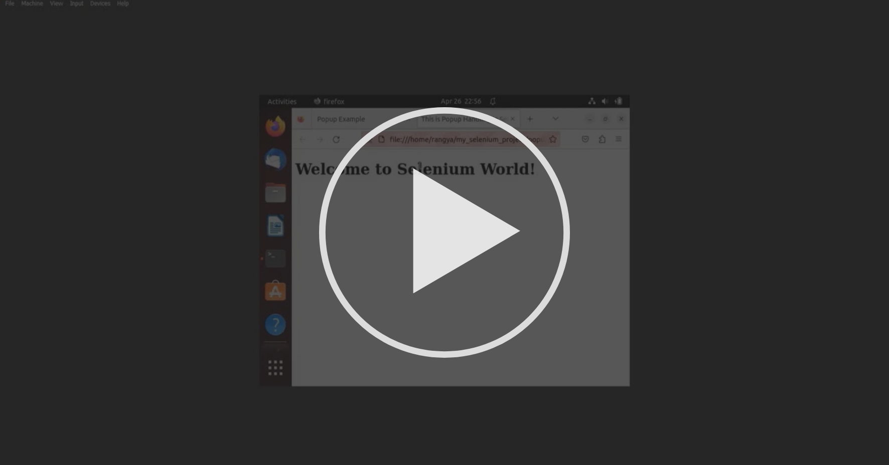 Handling Pop Ups And Alerts Part 02 Selenium Testing And Advance Features Coursera
