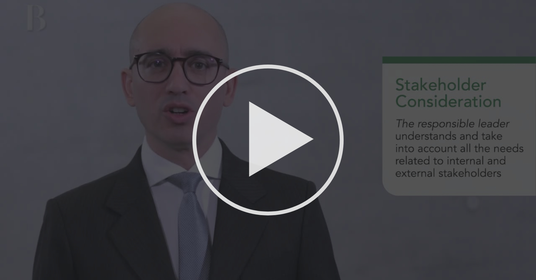 Responsible Leadership – Massimo Magni - Understanding the ...