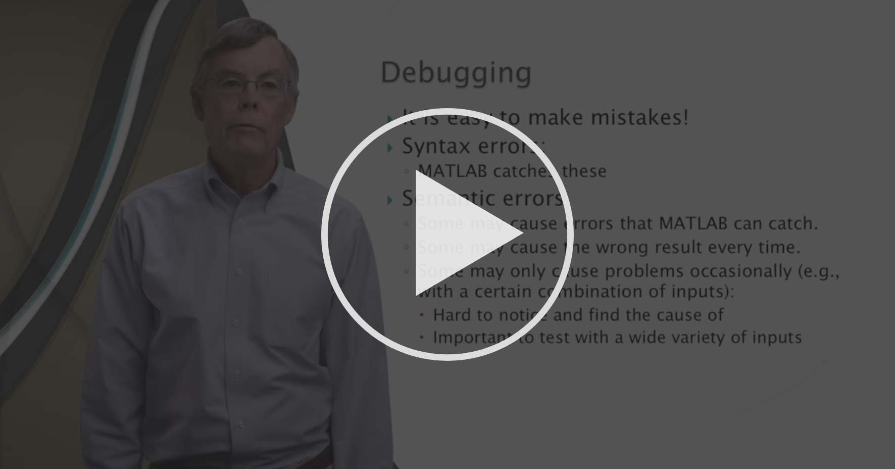 Debugging Programmer S Toolbox Coursera