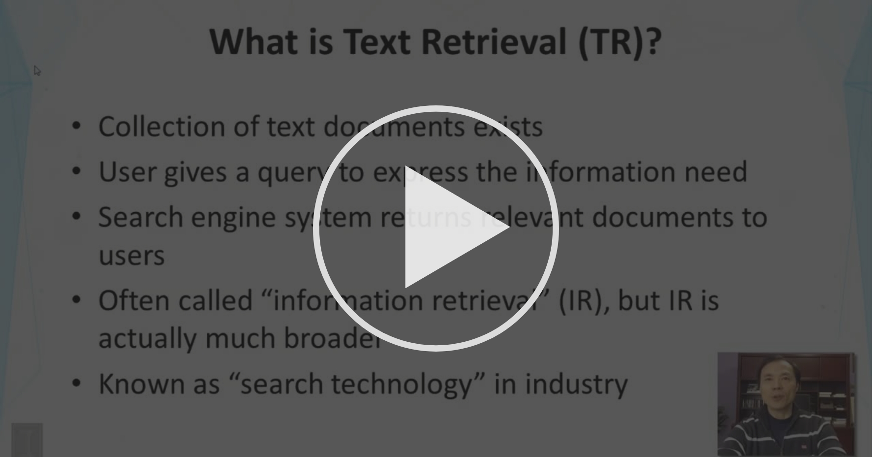 Lesson 1.3: Text Retrieval Problem - Week 1 | Coursera
