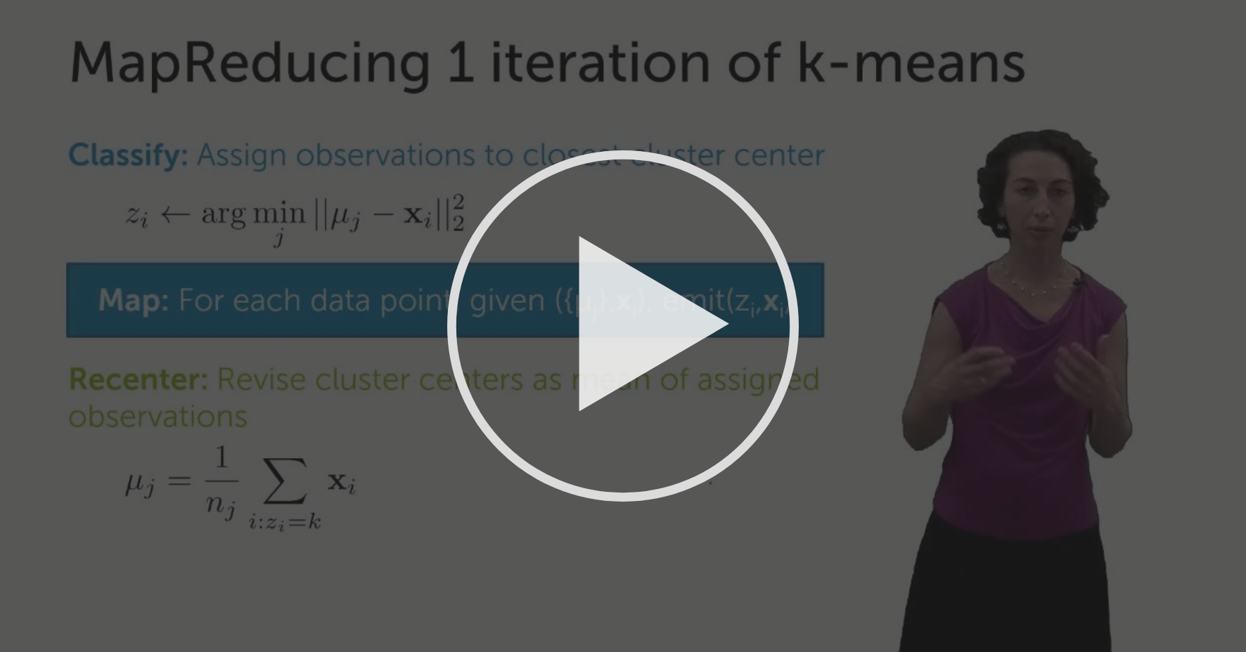Mapreduce For K Means Clustering With K Means Coursera