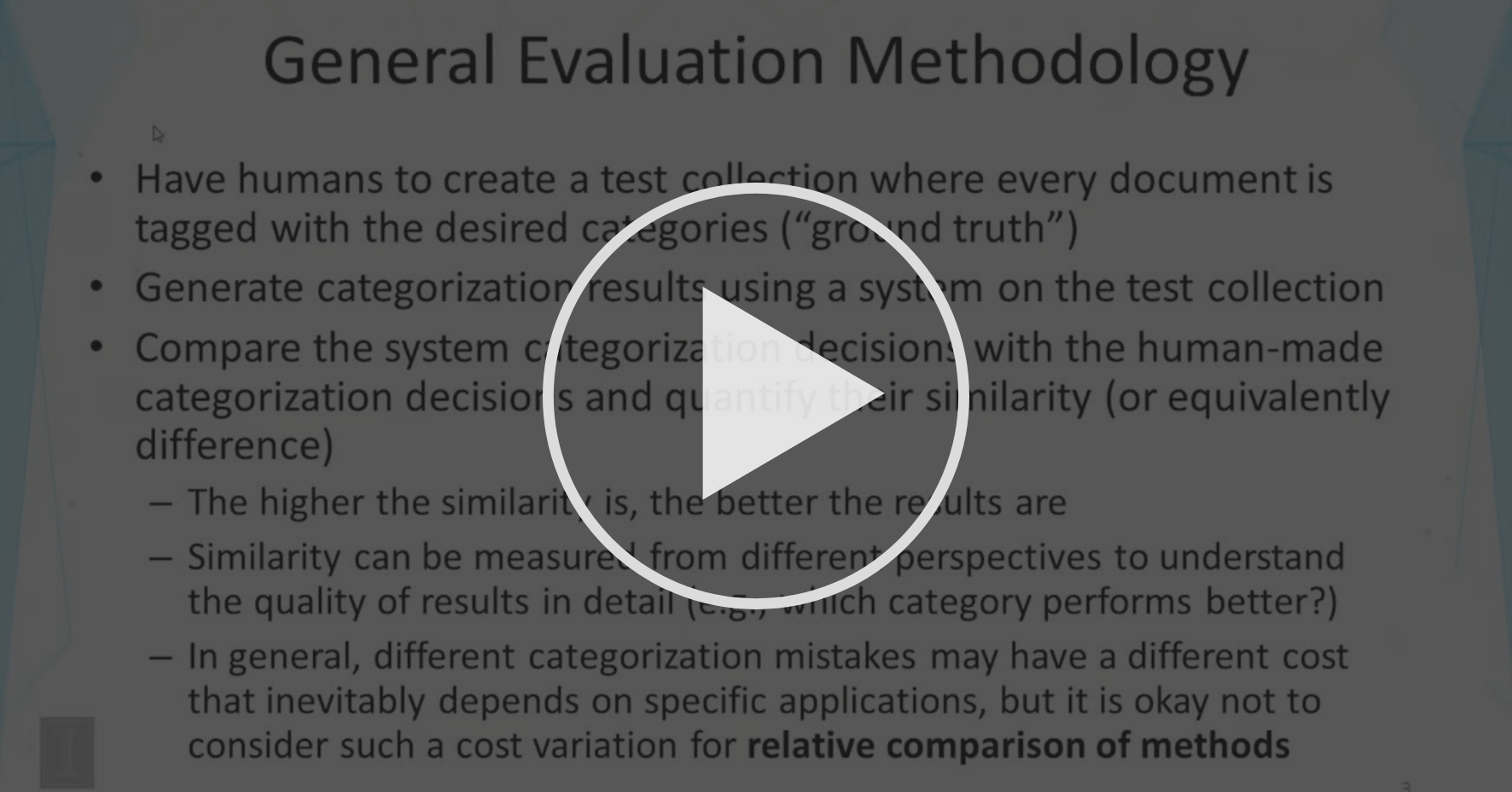 5.3 Text Categorization: Evaluation Part 1 - Week 5 | Coursera