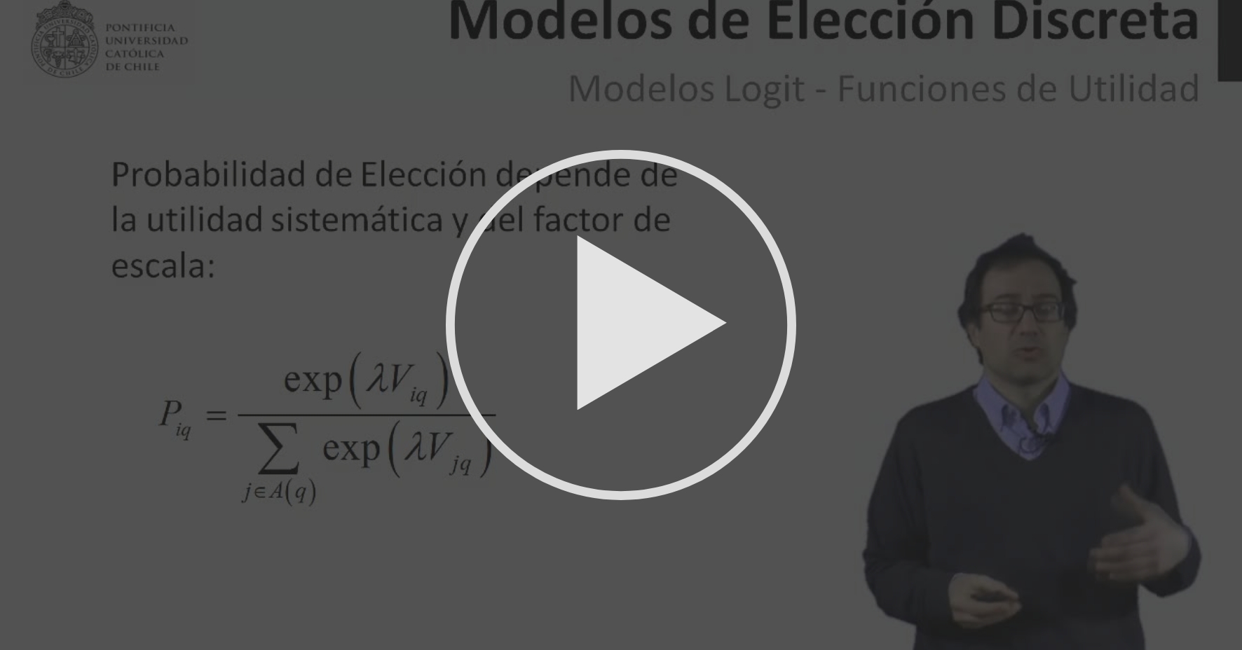 Características del Modelo Logit Multinomial - Modelos Desagregados de ...