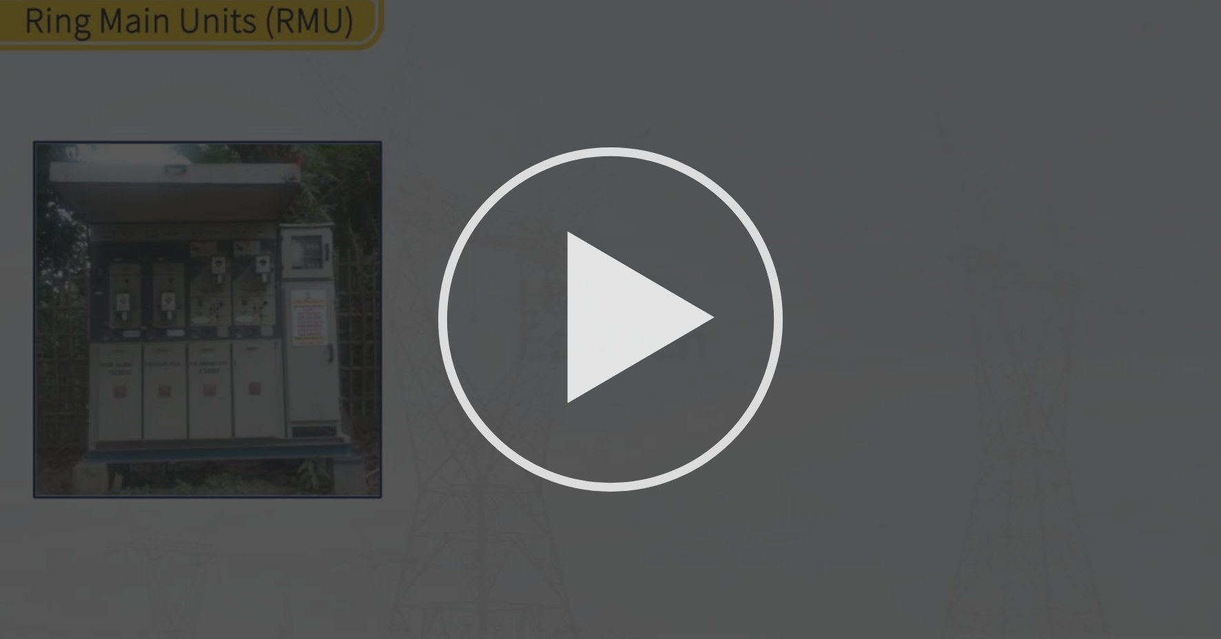 Ring Main Units (RMU) - OH Distribution Line Components | Coursera