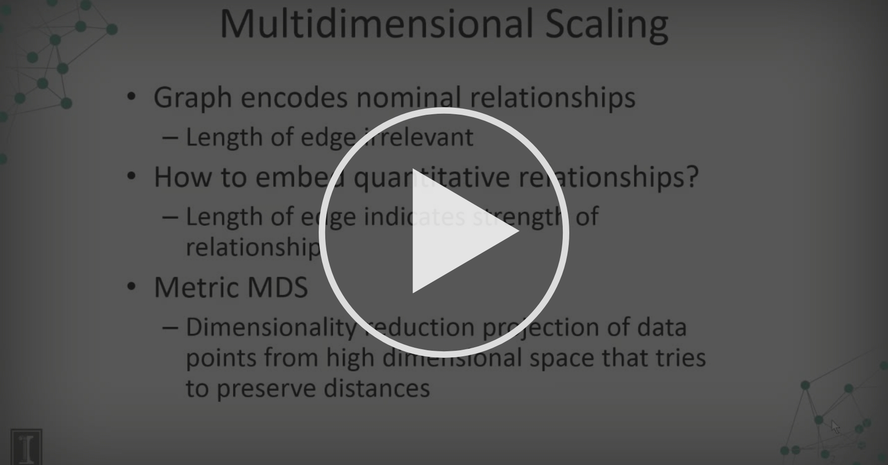 3.2.2. Multidimensional Scaling - Week 3: Visualization of Non ...