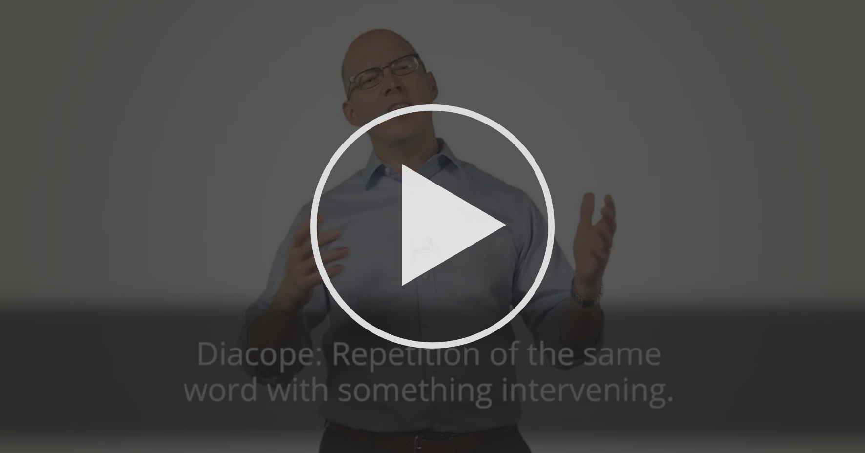 Stylistic devices: Diacope, epanalesis, epizeuzis. - Week 3. Getting it ...