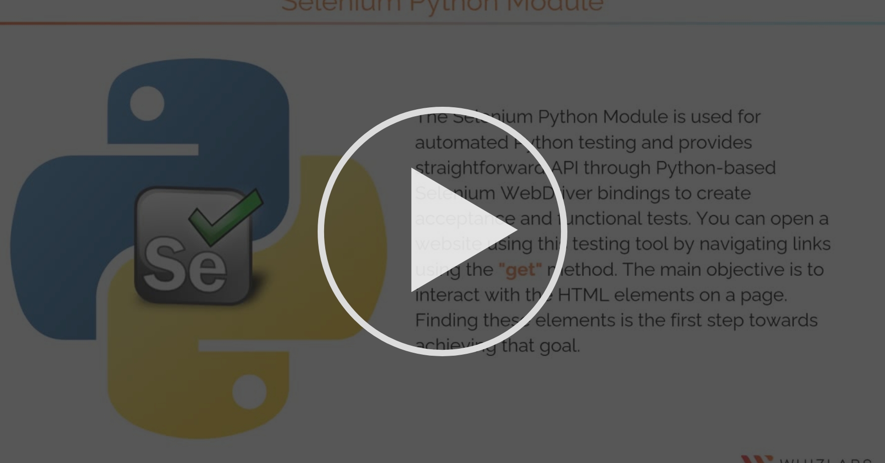 Web Interactions Selenium Testing And Advance Features Coursera
