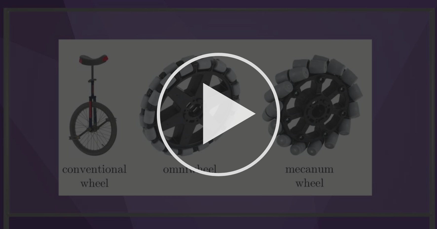 Optional Review Omnidirectional Wheeled Mobile Robots Chapter 13 2 Part 1 Of 2