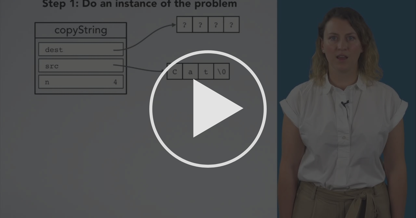 Copy a String - Uses of Pointers | Coursera Copy a String - Uses of Pointers | Coursera