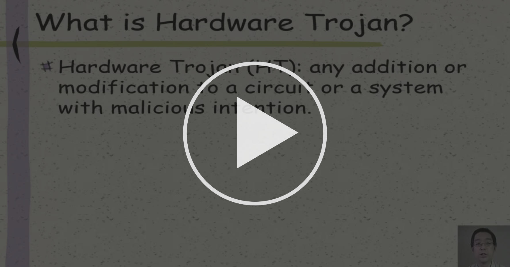 Hardware Trojan Ht And Trusted Ic Hardware Trojan Detection And Trusted Ic Design Coursera