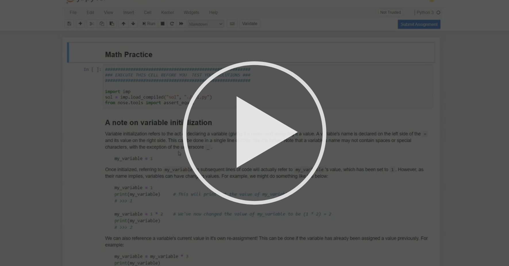 How to use Coursera Labs & understand Autograder output - Coursera