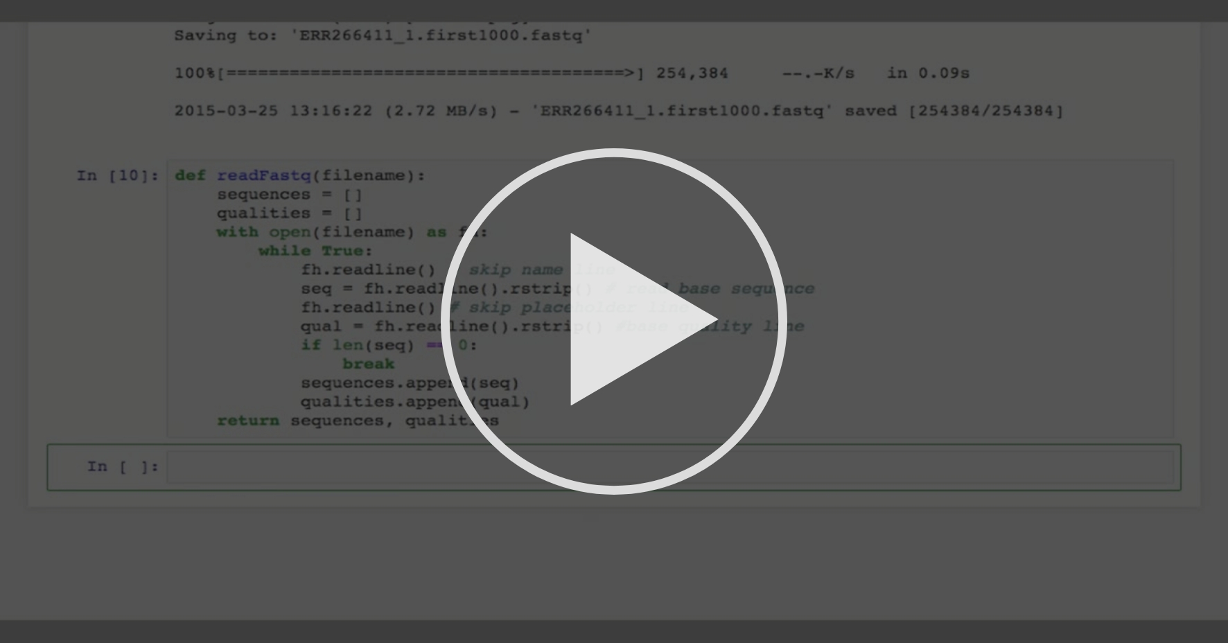 Practical Matching Real Reads Dna Sequencing Strings And Matching Coursera