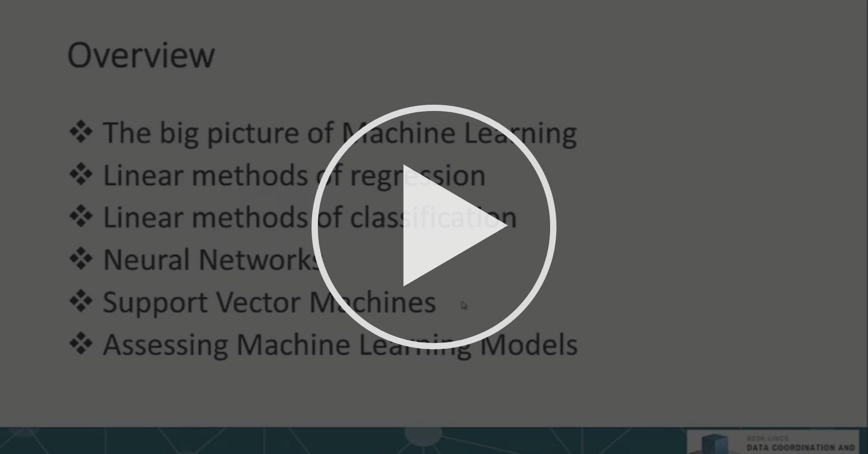 Introduction to Machine Learning | Part 1 - Machine Learning | Coursera