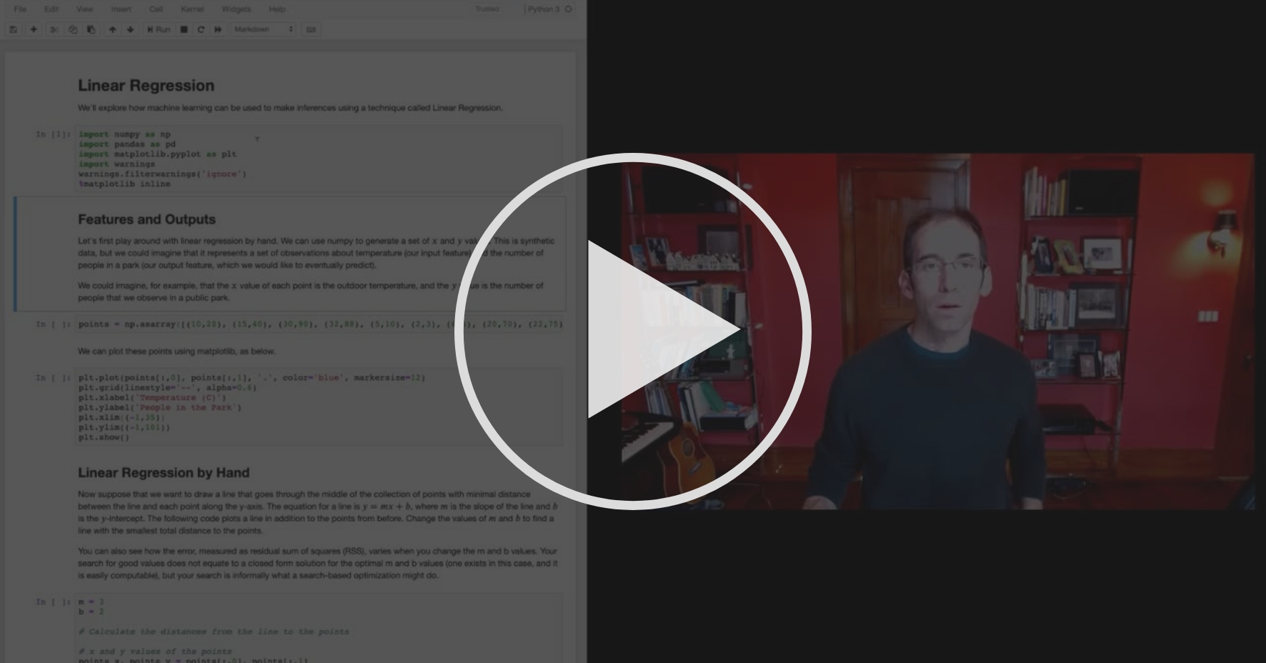 Lab Walkthrough Linear Regression Machine Learning And The Machine Learning Pipeline Coursera