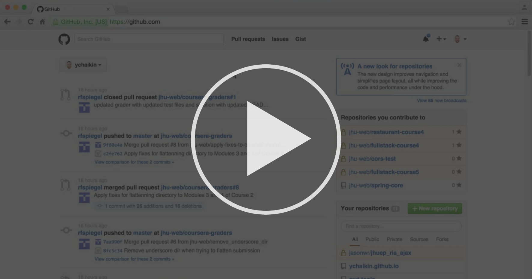 Development Environment Setup Part 3 Github And Browser Sync Introduction To Html5 Coursera
