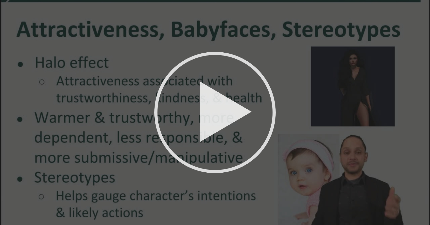 Avatar Attributes: From Attractive to Uncanny - Avastart Here! | Coursera