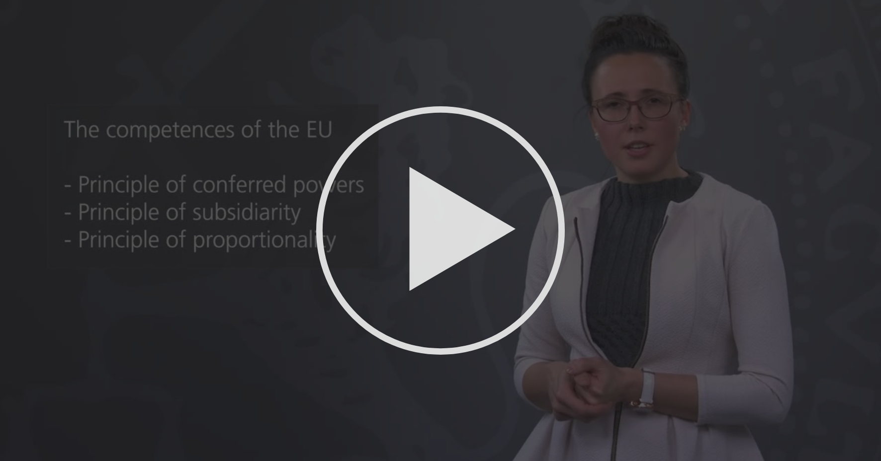 EU Competences: The Principles of Conferral and Subsidiarity ...