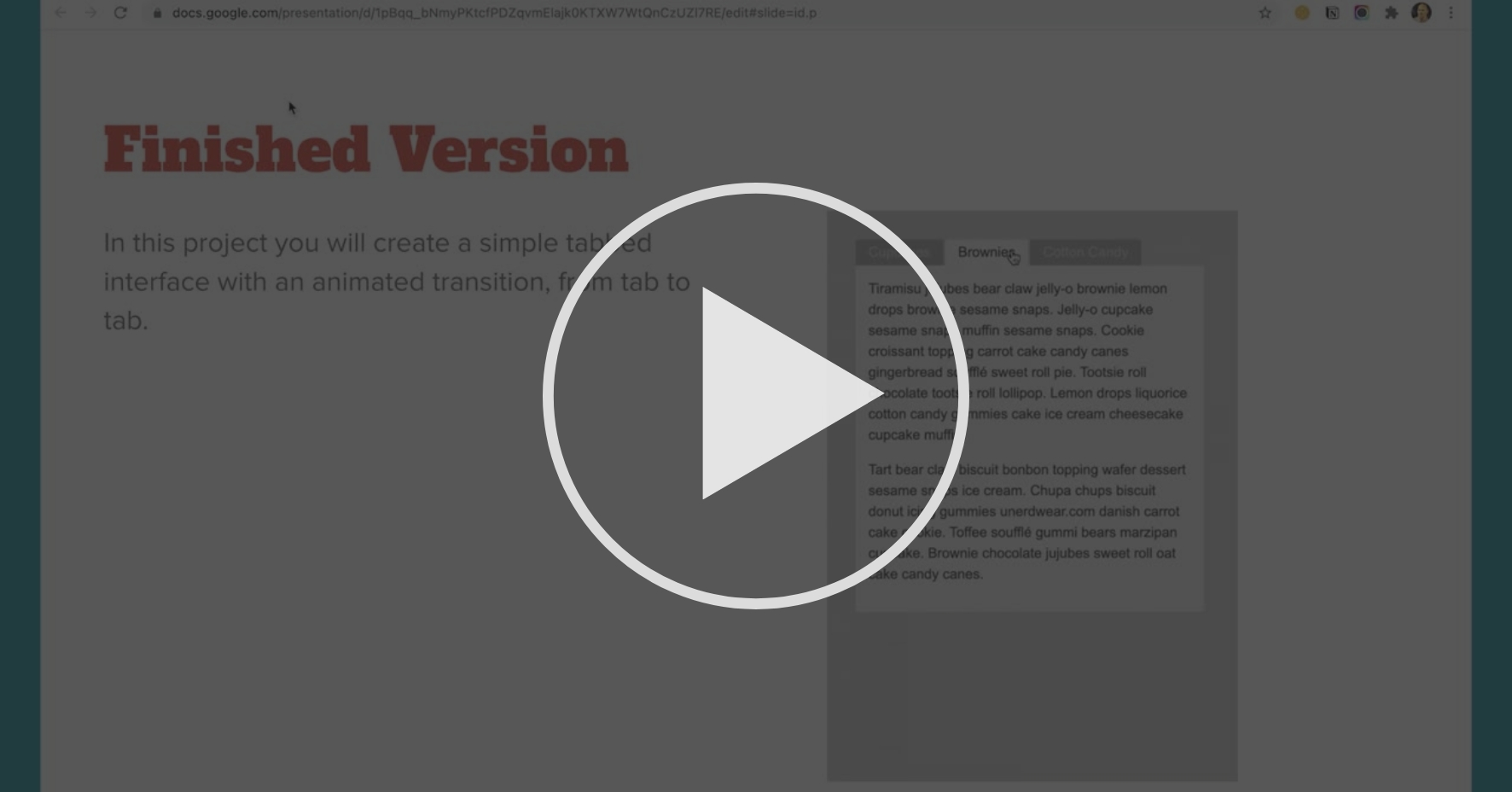 Getting the CSS Ready - Animating Web Page Elements with jQuery ...