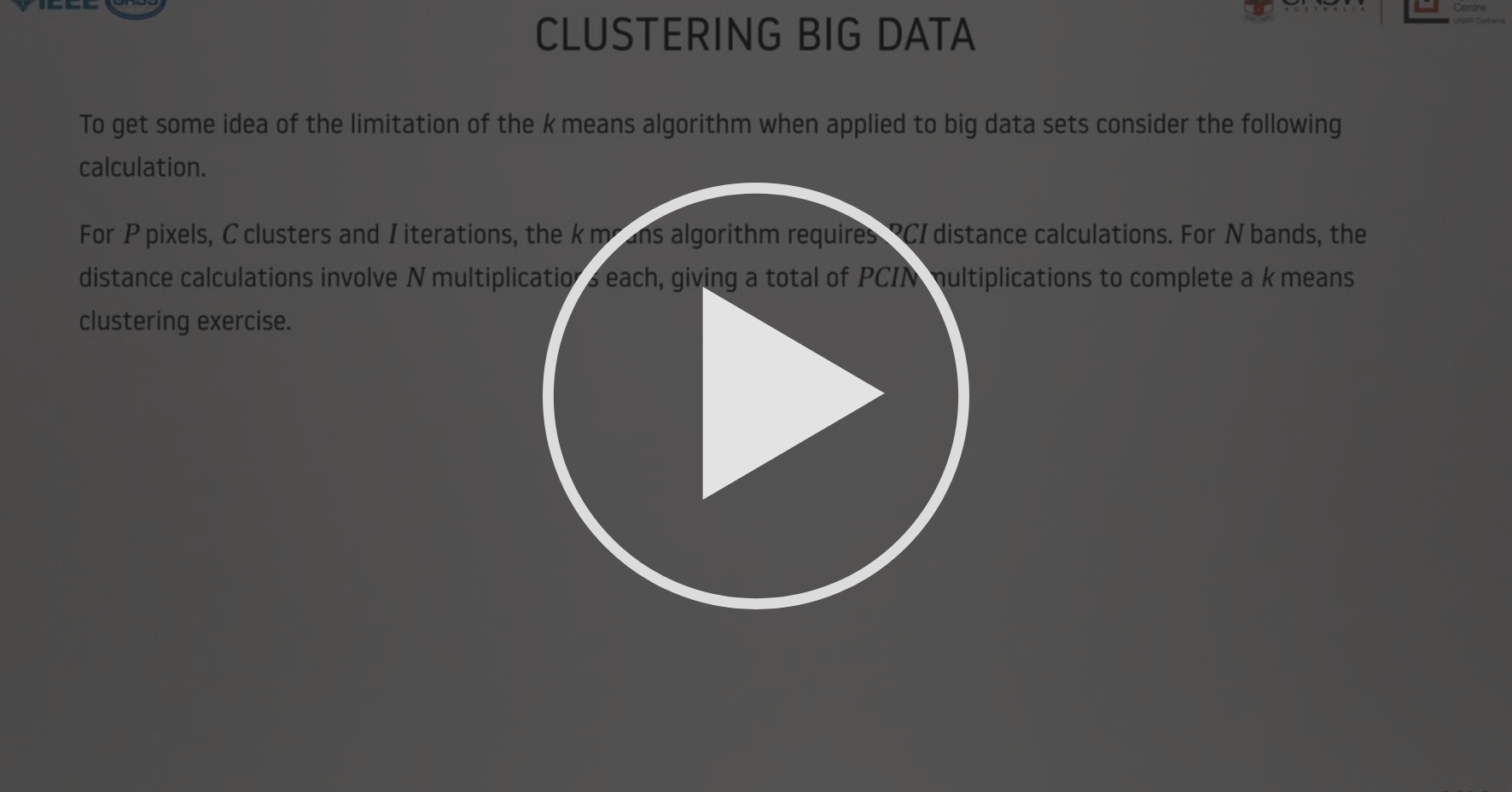 Module 2 Lecture 22 Clustering Big Data Week 10 Lectures And Quiz Module 2 Test Coursera
