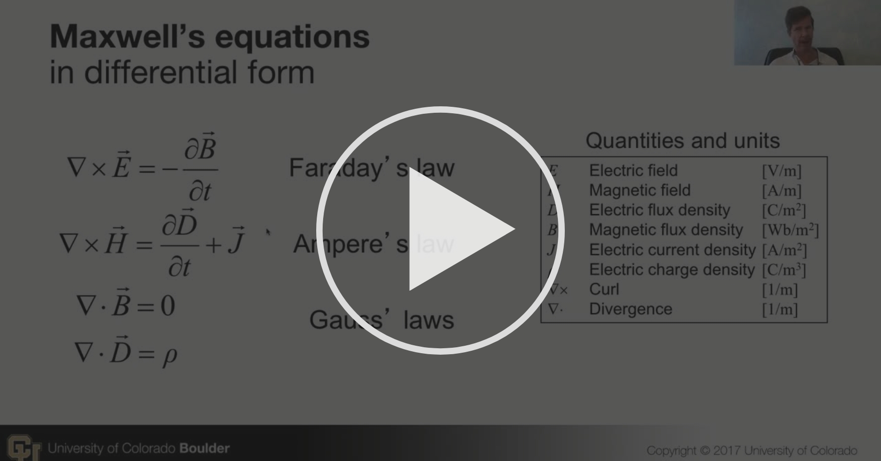 Maxwell's equations - Maxwell's Equations | Coursera