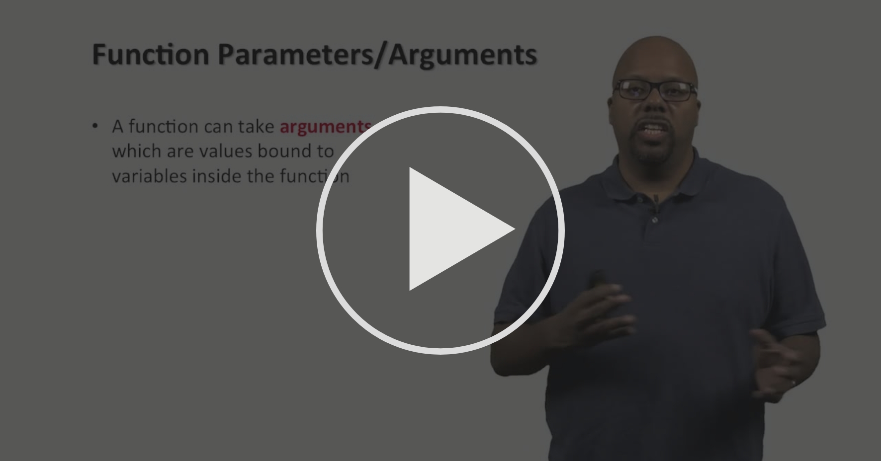 Lecture 23 Function Arguments Module 3 Coursera