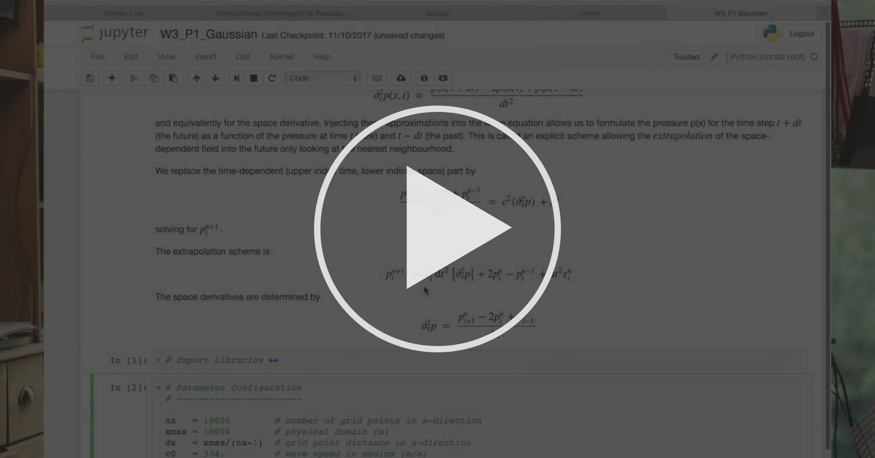 W3V5 Python: Waves in 1D - Week 03 The Finite-Difference Method - 1D ...