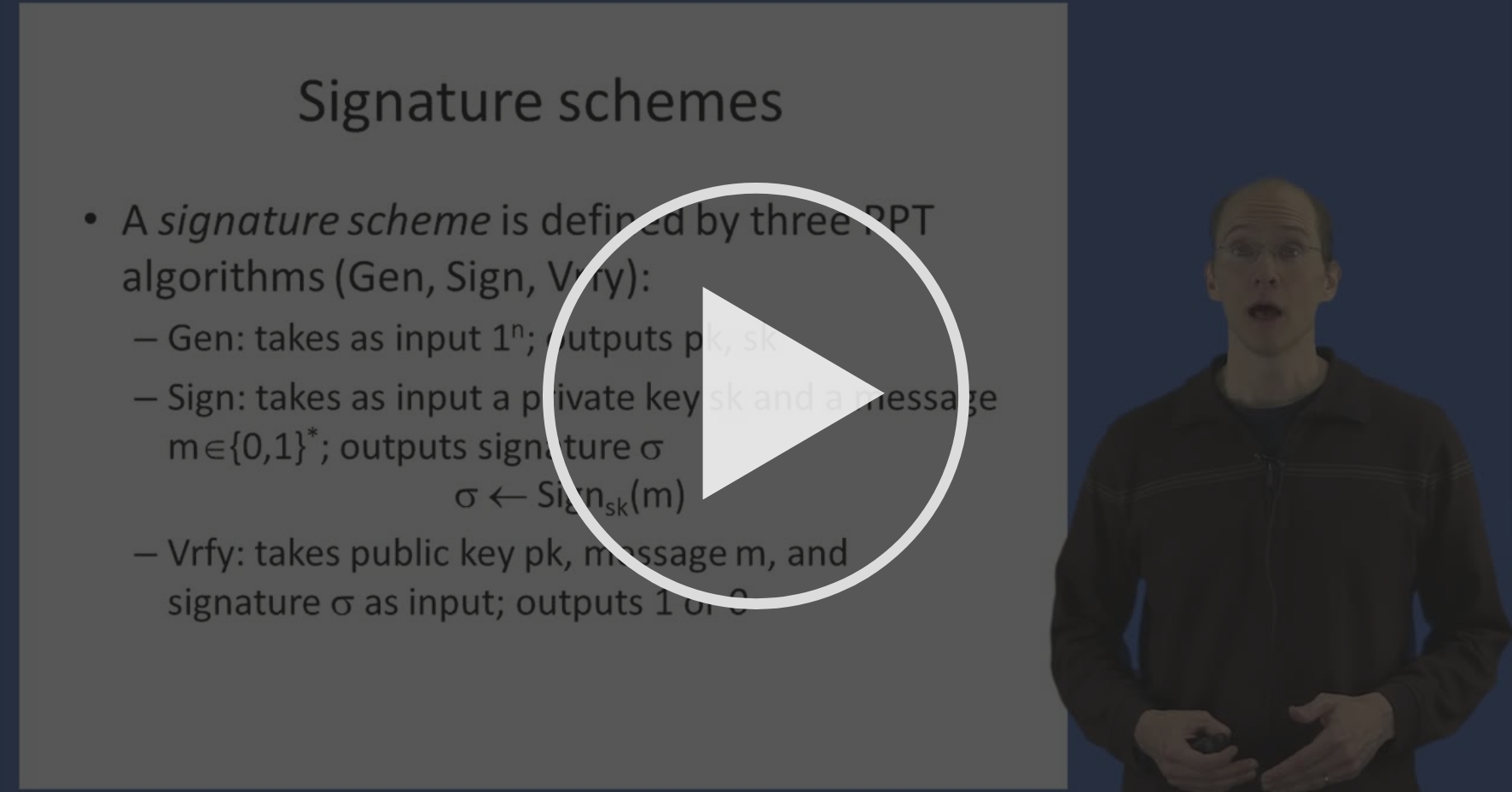 Digital Signatures Part II - Week 7 | Coursera