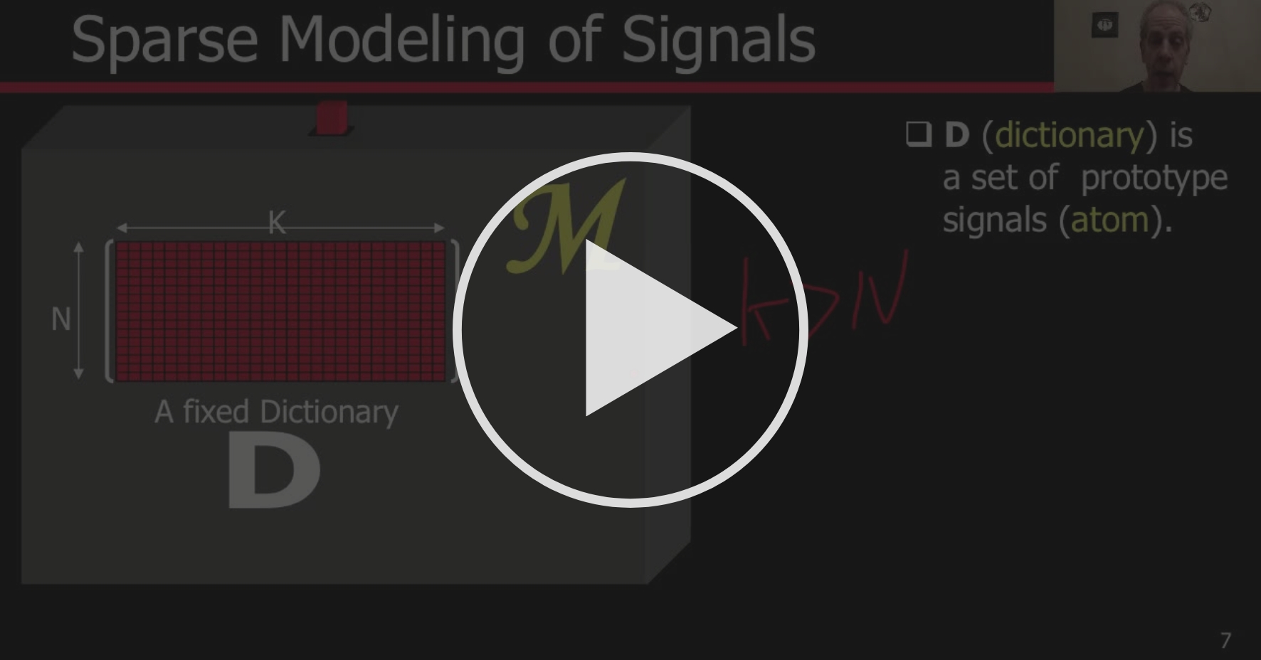 2 Introduction To Sparse Modeling Part 2 Duration 1816 Sparse