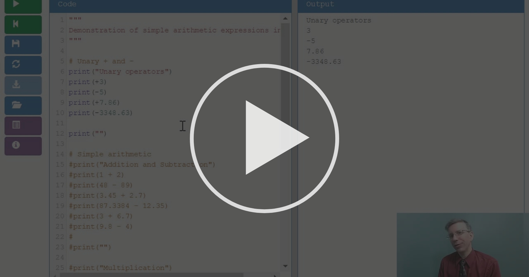 Simple Expressions - Python as a Calculator | Coursera