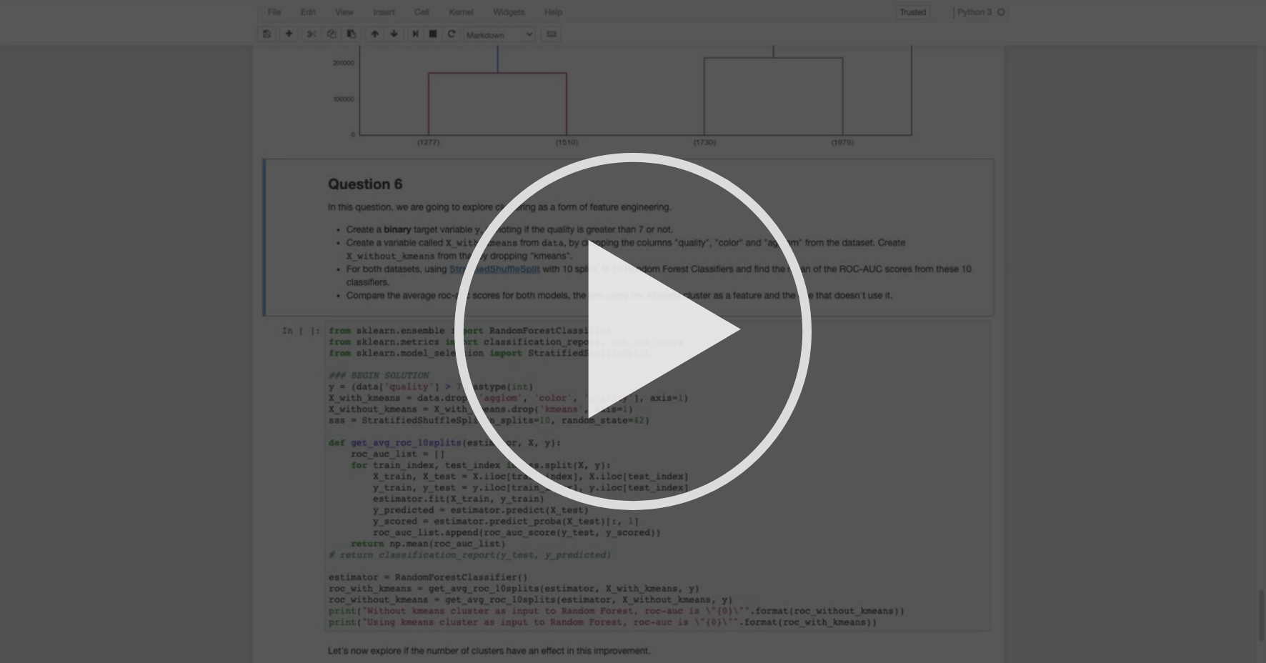Clustering Notebook Part 4 Selecting A Clustering Algorithm Coursera