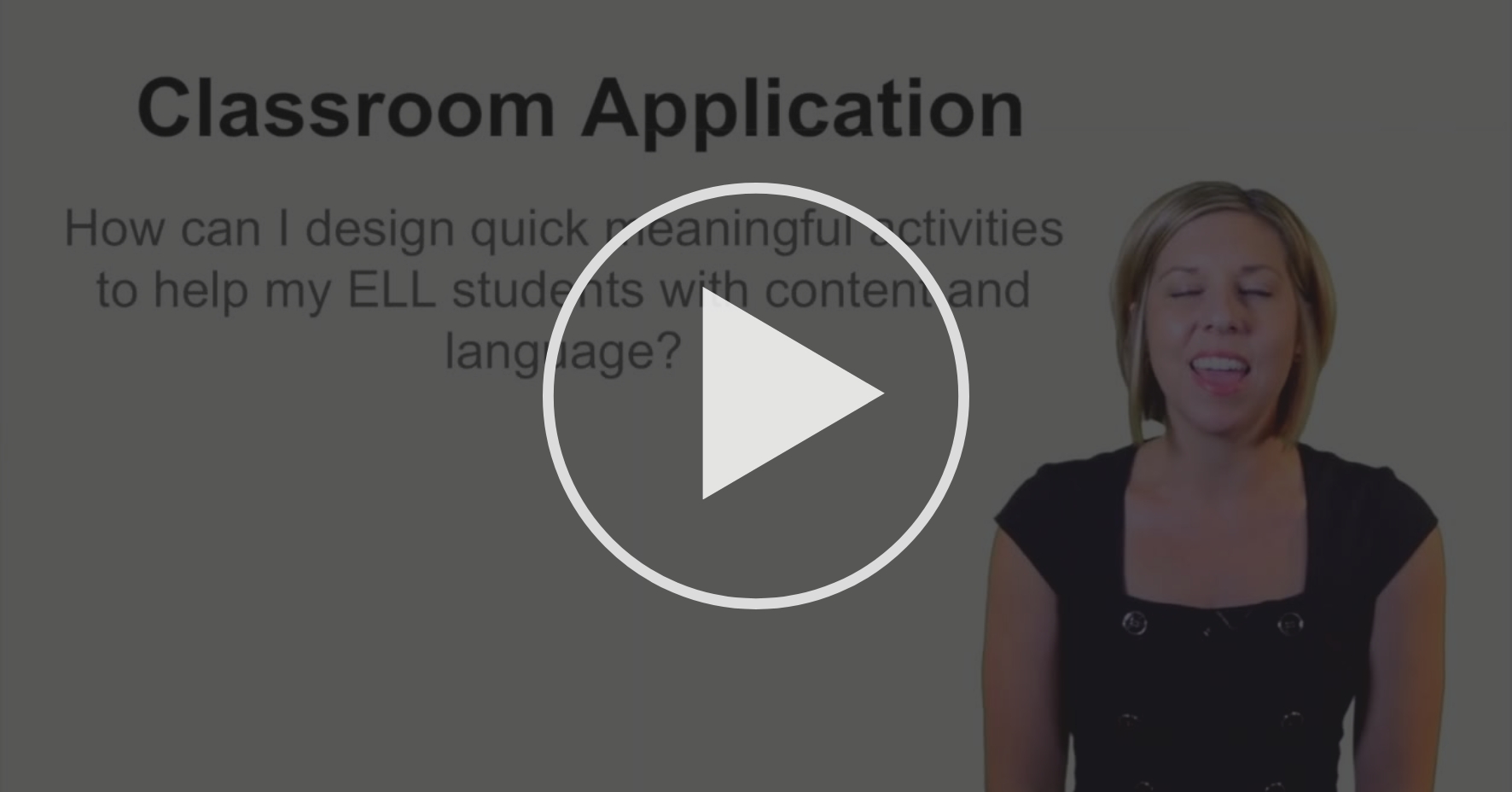 Classroom Application-Activities - Lesson Planning with the ELL in Mind ...