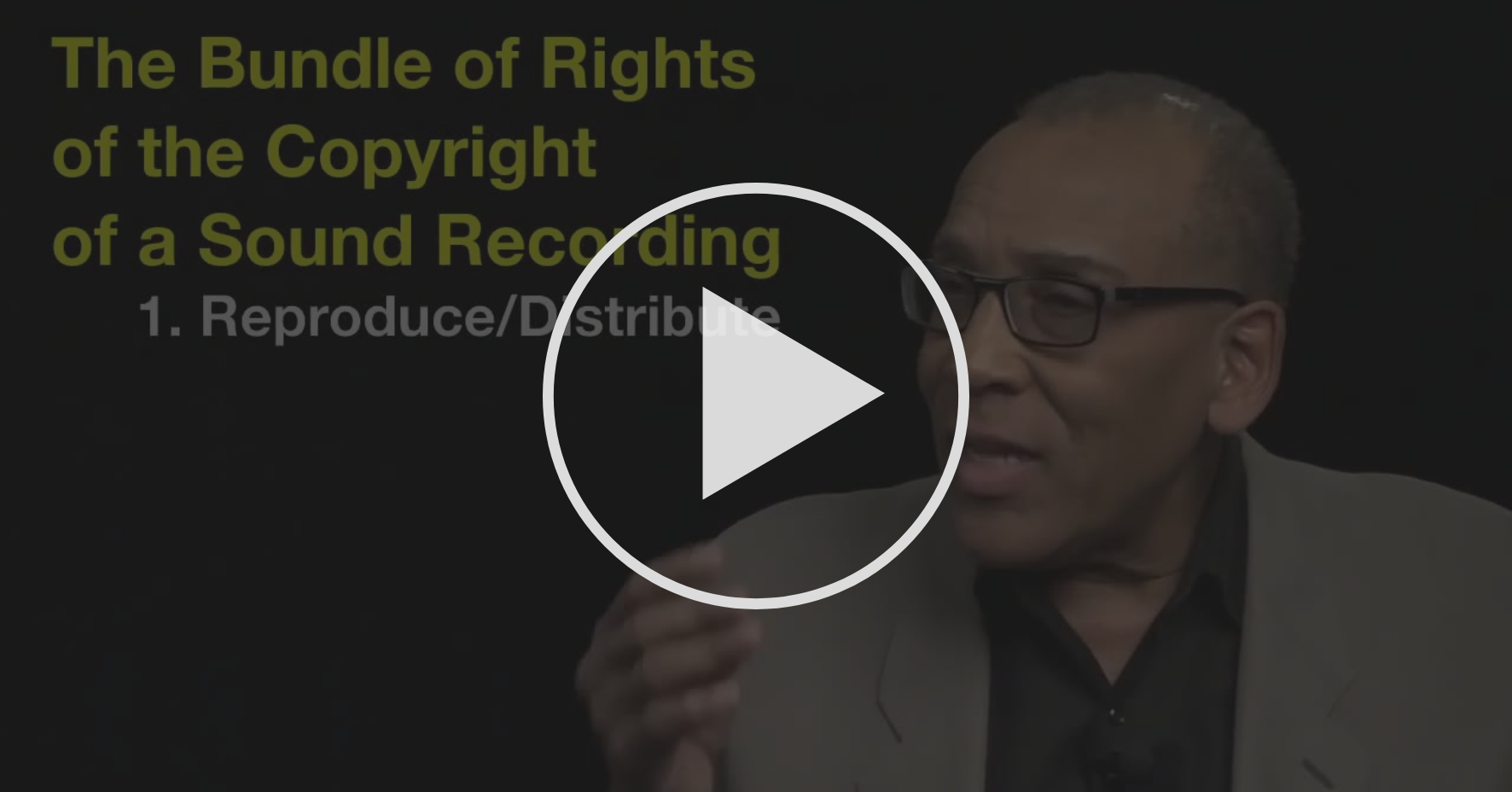Bundle of Rights That Relate to the Sound Recording - Coursera