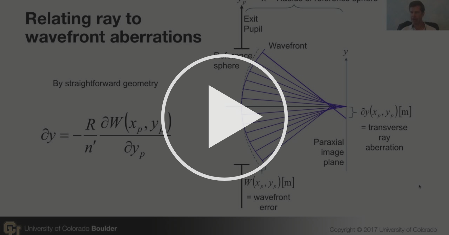 Ray and Wavefront Aberrations - Ray Aberrations | Coursera