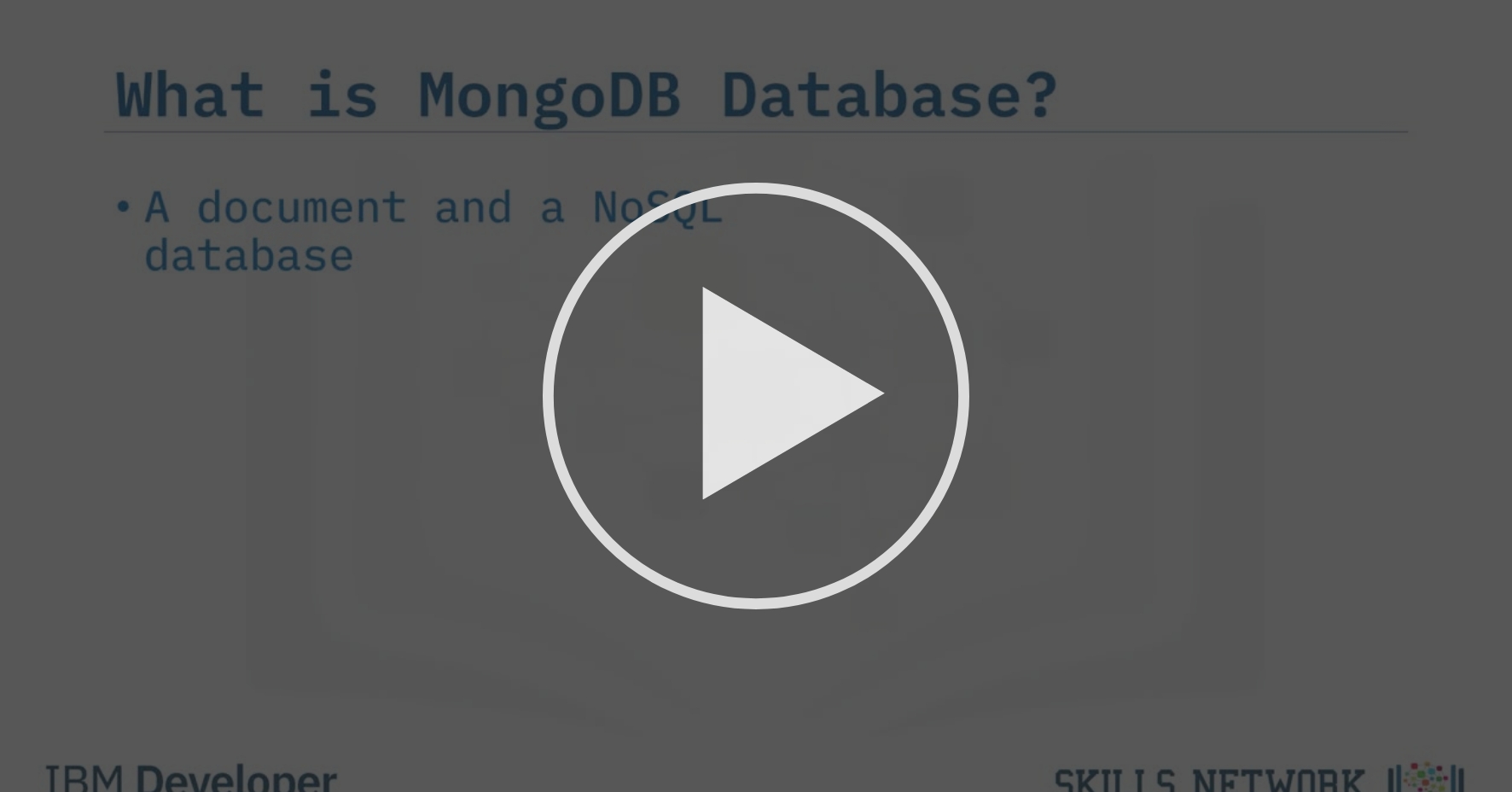Overview of MongoDB - Introducing MongoDB - An Open-Source NoSQL ...