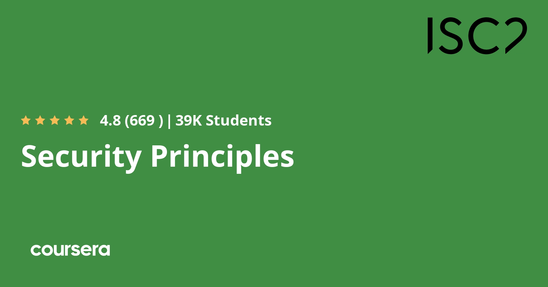 Security Principles Coursera