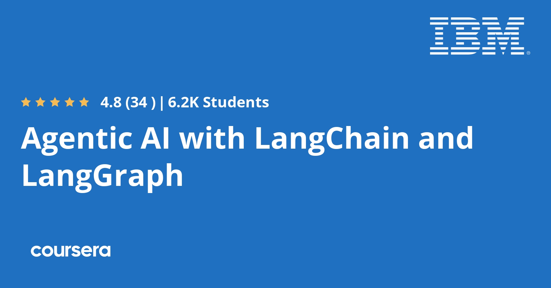 Agentic AI with LangChain and LangGraph | Coursera