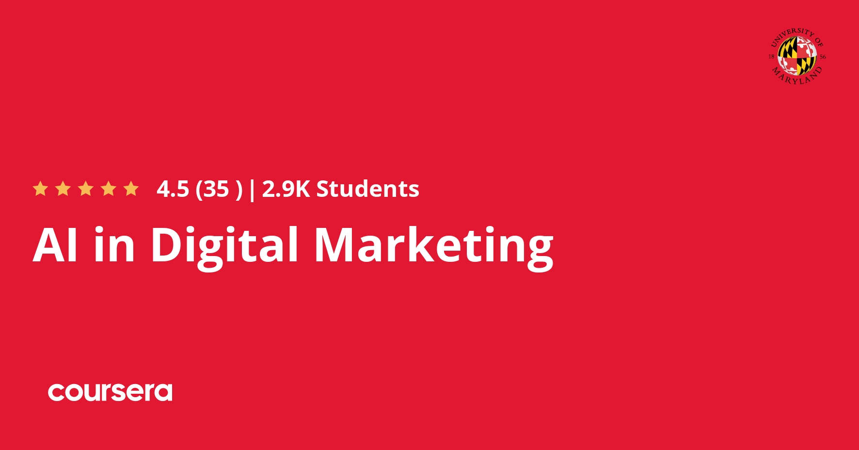 AI in Digital Marketing | Coursera