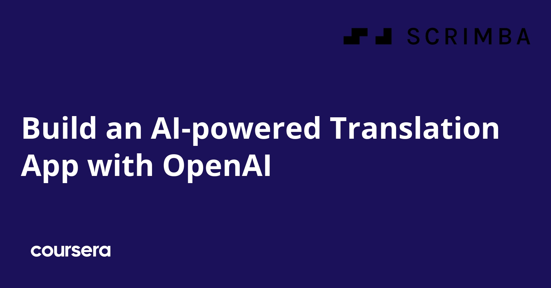 Build an AI-powered Translation App with OpenAI