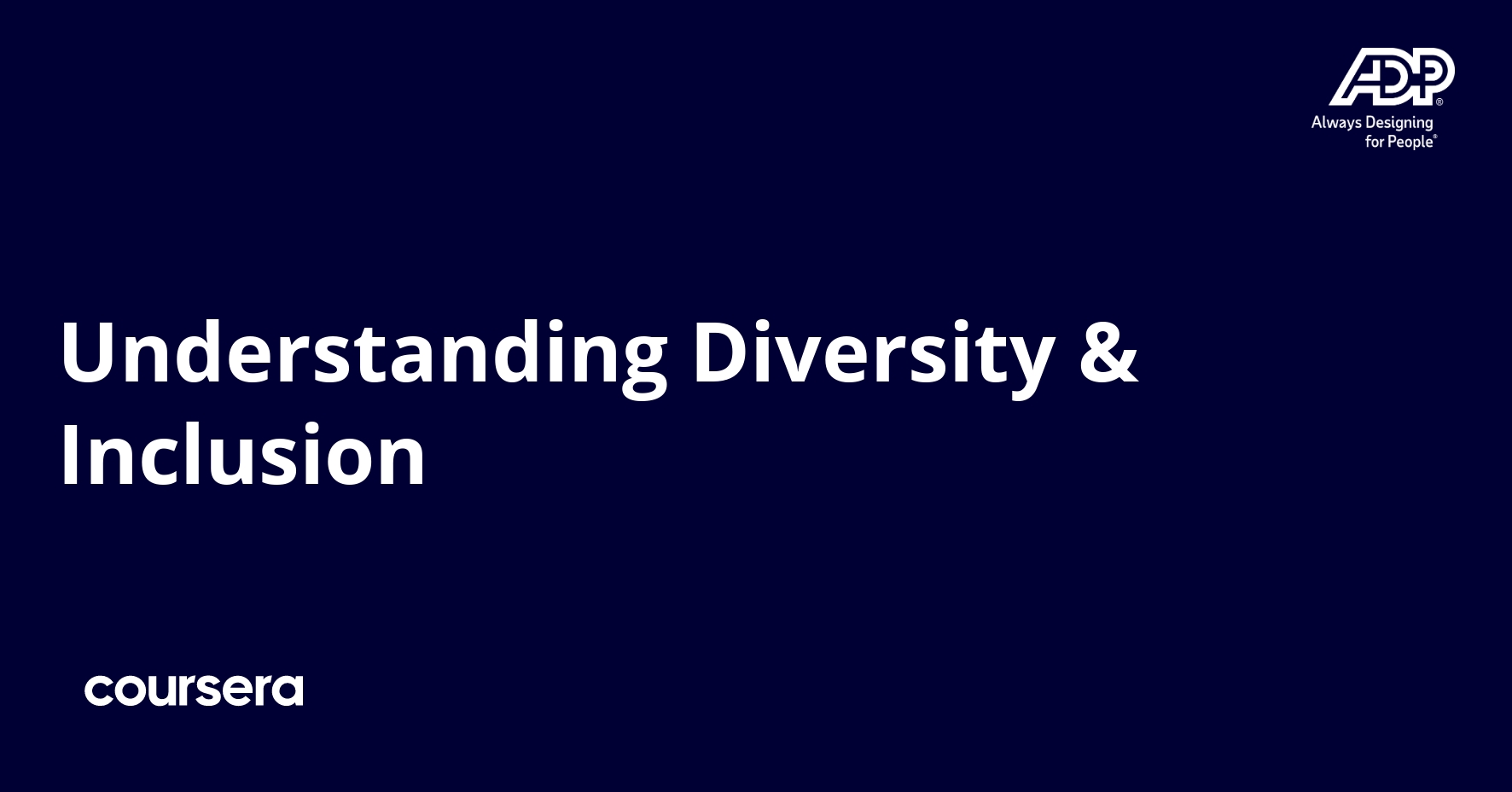 Understanding Diversity & Inclusion | Coursera