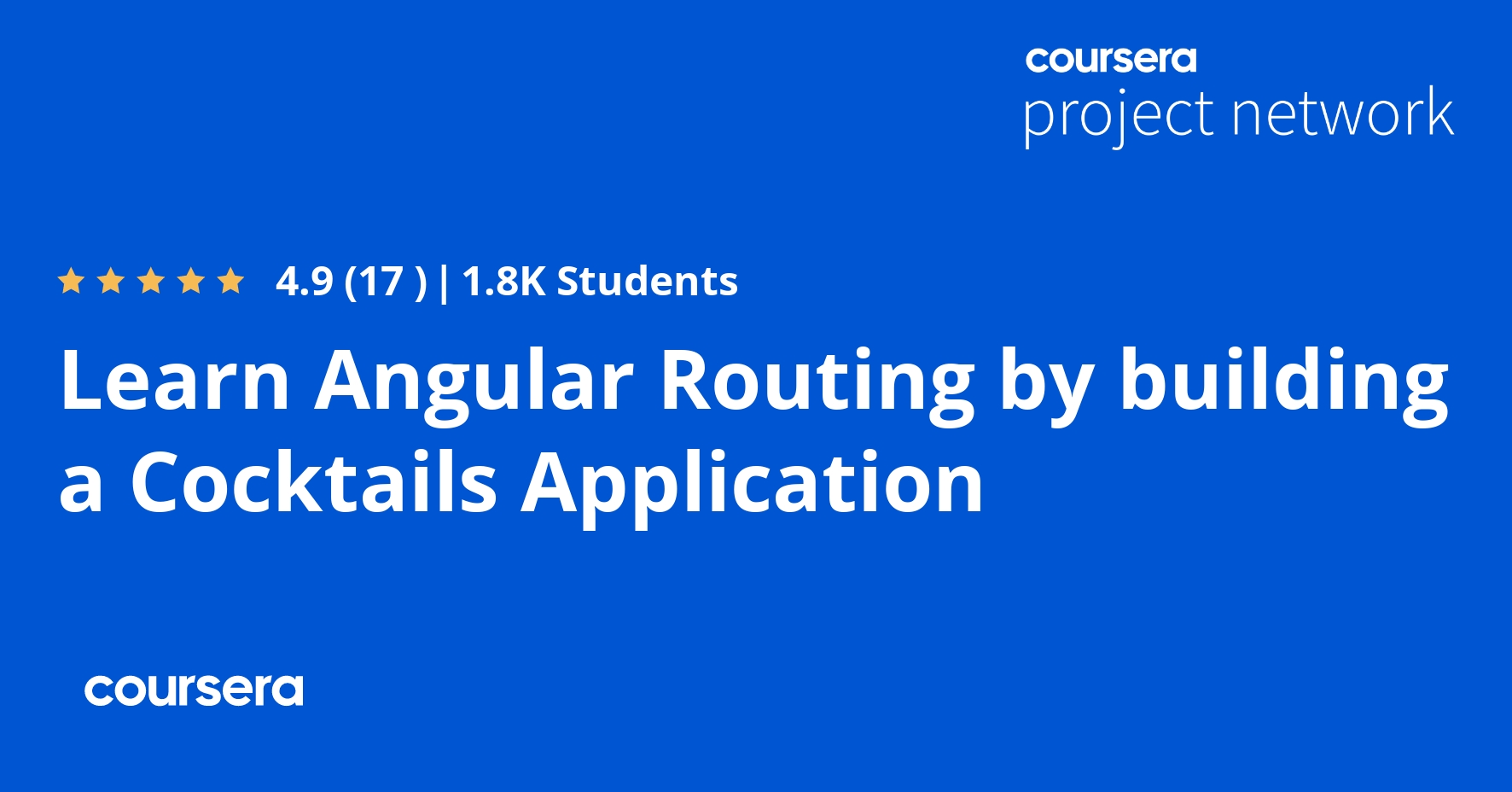 Learn Angular Routing By Building A Cocktails Application