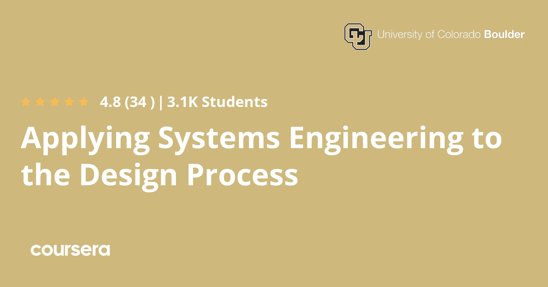 Applying Systems Engineering to the Design Process | Coursera