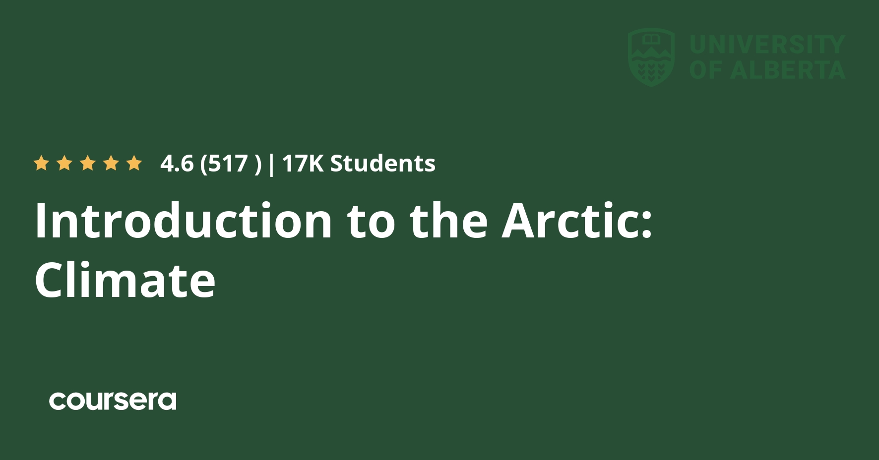 Introduction to the Arctic: Climate | Coursera